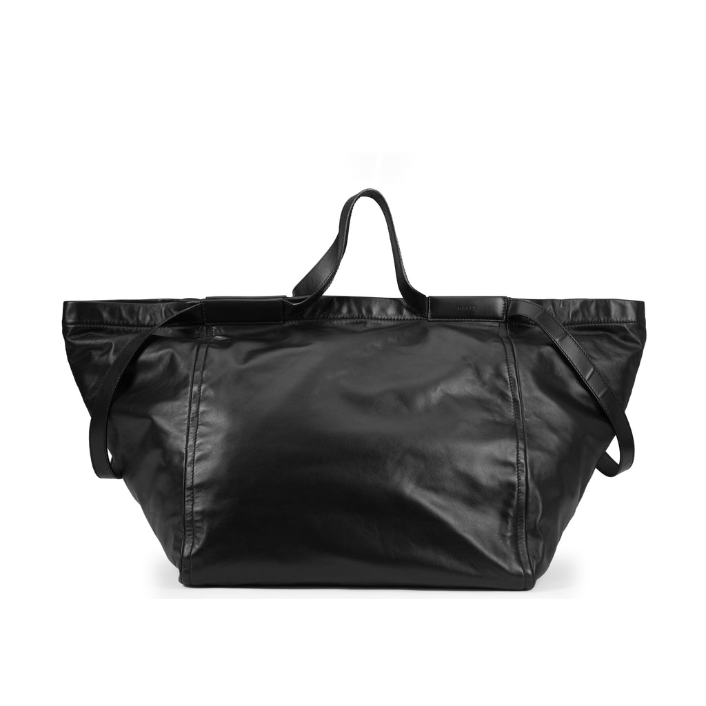 Bally Billboard Leather Tote Bag in Black – Bally Outlet