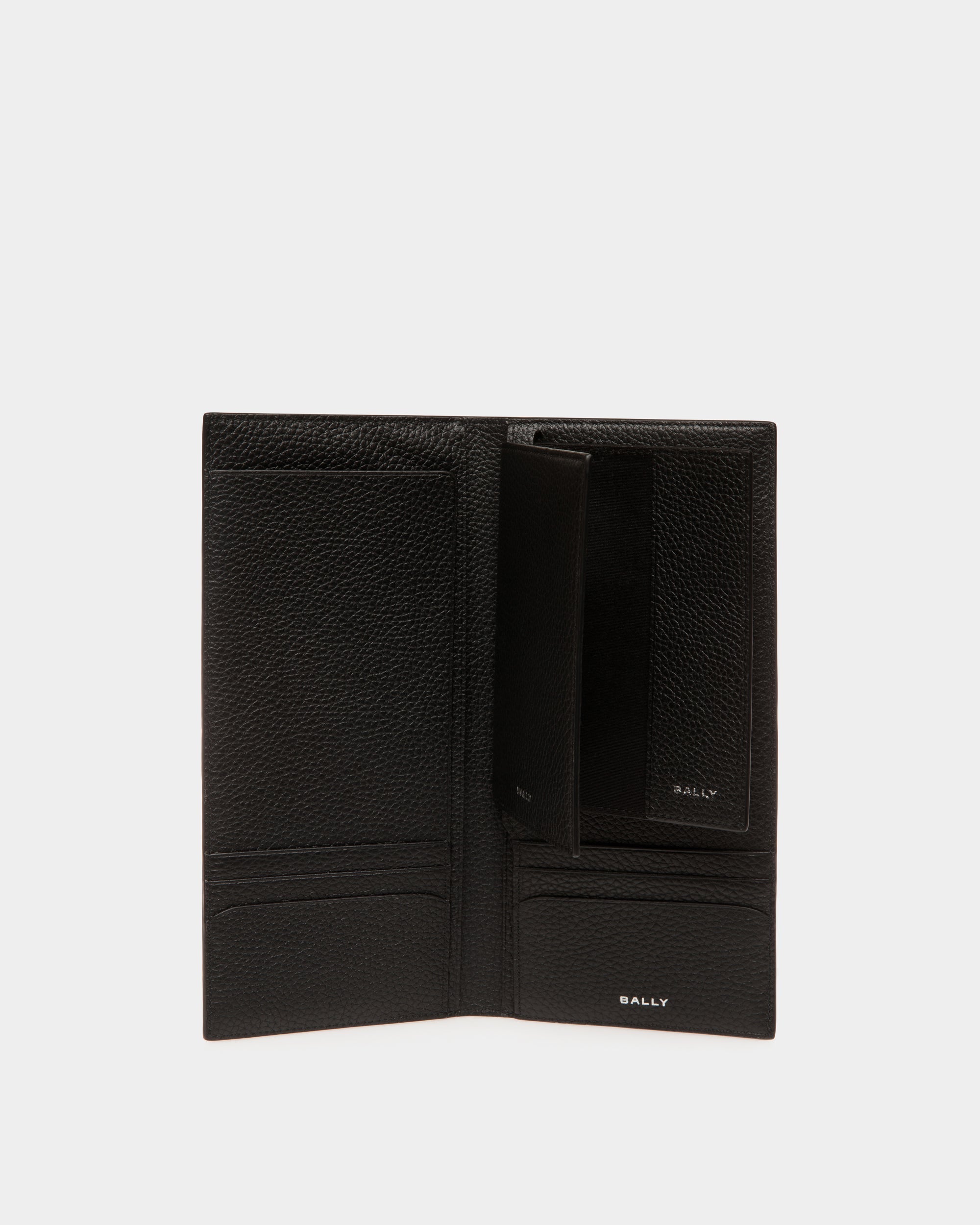 Bally Oeden Men's Continental Wallet in Black Leather – Bally Outlet
