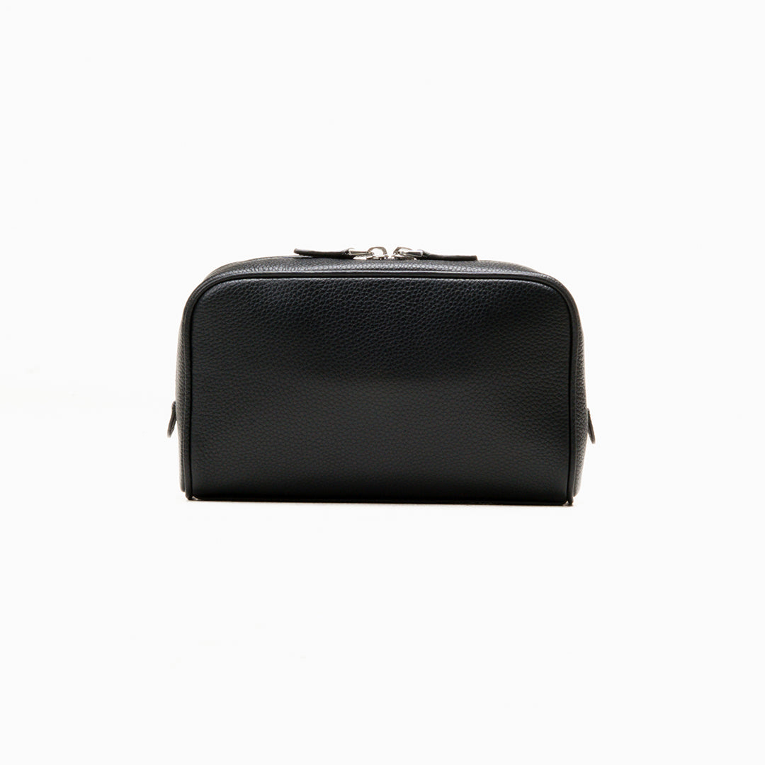 City Washbag in Leather in Black – Bally Outlet